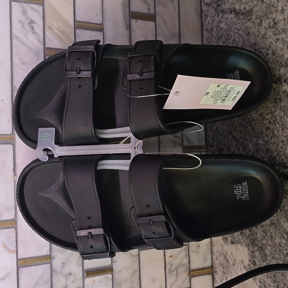 wild fable | Shoes | Wild Fable Buckle Slides Trixie | Poshmark
